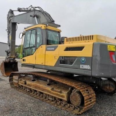 China 30 ton gebruikte VOLVO EC300 EC300DL graafmachine met originele hydraulische klep in goede staat Te koop