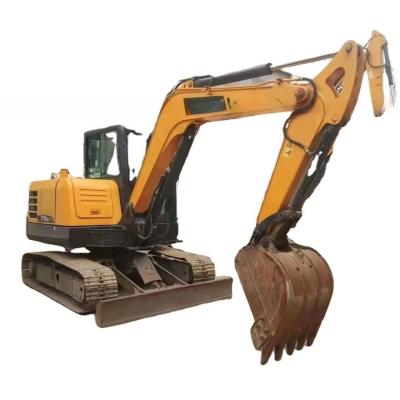 中国 5トンのSany 55掘削機 SY55 SY55C-9 イスズウエンジンと0.21m3バケット容量 販売のため