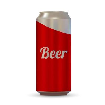 중국 BPA 없는 음료 포장 빈 알루미늄 맥주 캔 250/330/355/473/500ml 식품 및 음료 포장 판매용