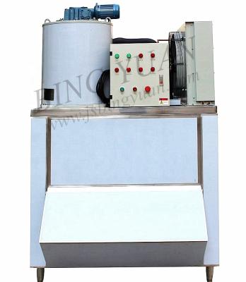 Cina Macchina per ghiaccio di piccola capacità del fiocco, macchina del ghiaccio del fiocco di produzione 0.8T/Day in vendita