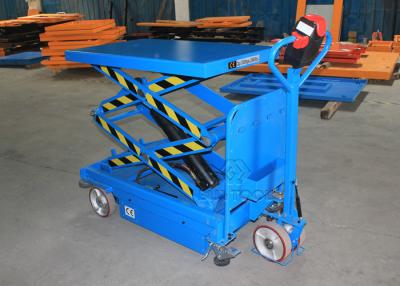 중국 0.8kw 유압 이동할 수 있는 상승 테이블 500kg 300kg 800kg 1000kg 판매용