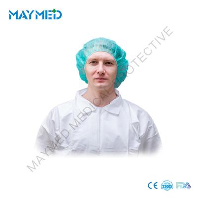 Cina I pp non sterili non tessuti raddoppiano i cappucci chirurgici eliminabili Bouffant elastici ISO13485/9001 in vendita
