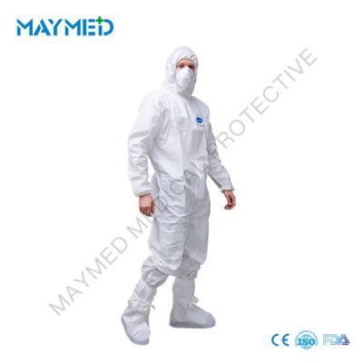 China Combinação médica encapuçado descartável do zíper à venda