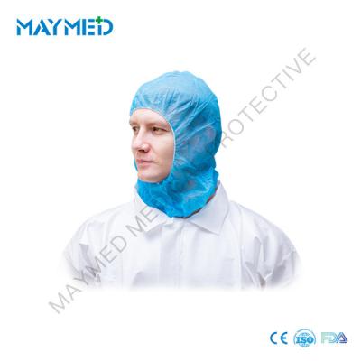 Cina Cappuccio non tessuto chirurgico eliminabile polvere variopinta ed anti di ISO13485/9001 dei cappucci pp di apertura del fronte in vendita