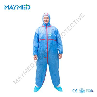 China Tipo 5 do CAT III 6 combinações médicas descartáveis gravadas Type5/6 EN13982 de SMS das emendas à venda