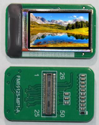 Risoluzione 1400×1050,luminosità massima 30000cd/m2,Display Color Verde unico,Lightweight 0,71 pollici Silicon Micro OLED Microdisplay con alta definizione per VR AR e Drone