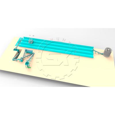 중국 사탕 수수 폐기물 비료 과립기 기계, 0.5-20t/H 유기질 비료 펠릿 밀 판매용