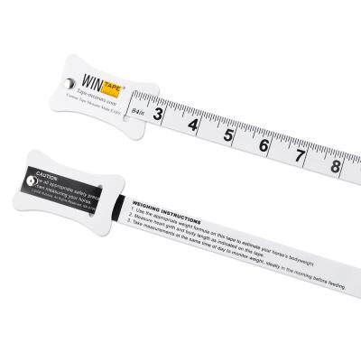 Chine Cheval en plastique Pony Weight Tape de PVC 84 po. de longueur pour le cheval de trait à vendre