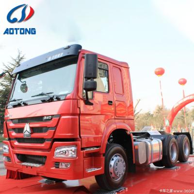 中国 ロジスティック 輸送 6x4 運転型 ダンプトラック トラクター トラックヘッド 371HP 販売のため