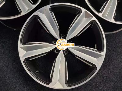 Cina I 5 orli a 20 pollici neri lucidi del raggio, hanno forgiato 9J Rim For Audi RS5 in vendita