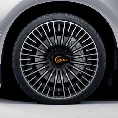 Cina Ruote a 21 pollici della lega del nero 5x112 8J di lucentezza della colata per EQC SUV N293 in vendita