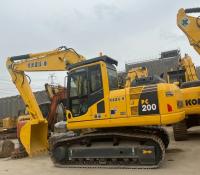 Quality 20700 KG Second-hand Hot sell Komatsu Excavator Pc200LC with Komatsu SAA6D107E-1 Engine model for sale