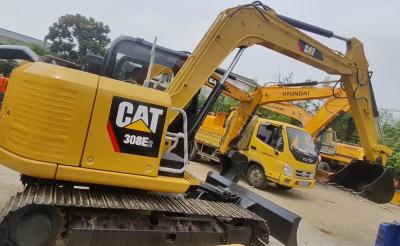 China Boa condição Cate CAT 308E de segunda mão de 8 toneladas Tipo Crawler com potência nominal49.7kw à venda