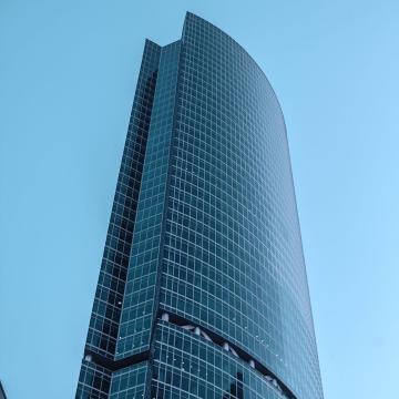 Modern Architectural Glass Curtain Wall System, Combined Curtain Wall