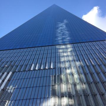 Modern Architectural Glass Curtain Wall System, Combined Curtain Wall