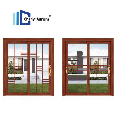 China China custom toilet aluminium glass sliding doors aluminum alloy titanium magnesium alloy mute door partition door for sale