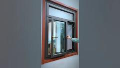 140mm Aluminum Sliding Window with Multi-Point Locking System