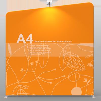 China Single Double Sided 270gsm Custom Modular Displays Trade Show Banners And Stands for sale