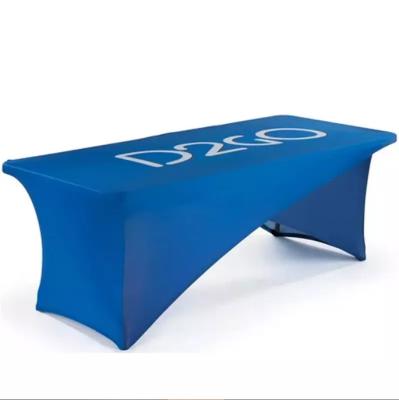 Cina panno della copertura della Tabella del tiro della Tabella della fiera commerciale di pop-up del poliestere 250G con il ODM di logo in vendita