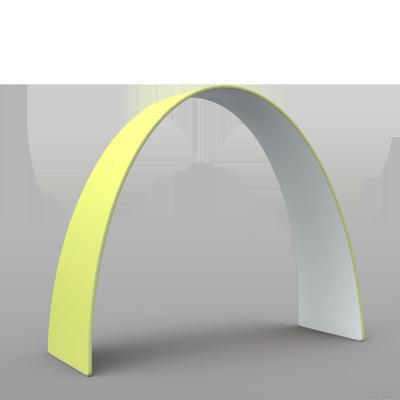 Cina Supporto dell'arco del pallone del tessuto di tensione dell'arco della metropolitana di EZ intorno all'esposizione del contesto del metallo in vendita