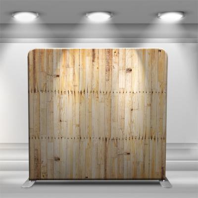 China Display Stand Aluminum Tension Fabric Photo Booth Backdrop 8ft For Wedding Event for sale
