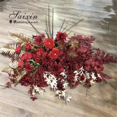 Chine SX-F010 Wholesale high quality red Artificial flowers bouquet for wedding  arrangement à vendre