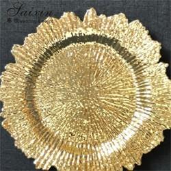 Κίνα Hot Sale Transparent Acrylic Wedding Charger Plates Table Decoration Wedding Plastic Charger Plates προς πώληση