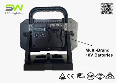 China 6000 Lumen Portable 18V Arbeitslicht mit Schrittlosen Einstellbarer Farbtemperatur zu verkaufen