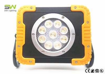 China 9x3W Rechargeable LED Work Light with Rotatable And Magnetic Stand for sale