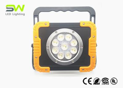 China 9x3W Rechargeable LED Work Light with Rotatable And Magnetic Stand for sale