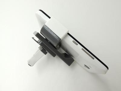 Cina Mini supporto universale di plastica del supporto di tazza del parabrezza dello sfiatatoio per il telefono cellulare in vendita