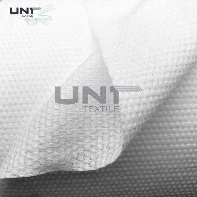 Chine Perle 100% hydrophile de Chaud-vente chinoise de textile tissé de Spunlace de coton non Dots Embossed Wet Tissue à vendre