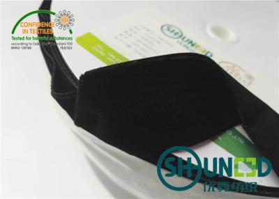 중국 38MM Signle 측을 가진 우아한 100% 나일론 우단 리본 테이프, 우단 테이프 판매용