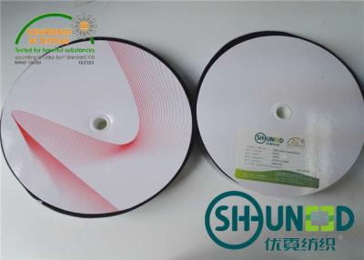중국 38MM Signle 측을 가진 우아한 100% 나일론 우단 리본 테이프, 우단 테이프 판매용