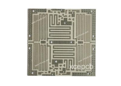 中国 精密な器械のための白く黒い二重味方された PCB のサーキット ボード 販売のため