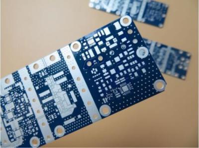 中国 Impedance ControlハイブリッドPCB RO4350bおよびFr4、自動ドアモジュール用イマージョンシルバーカスタムPCBボード 販売のため