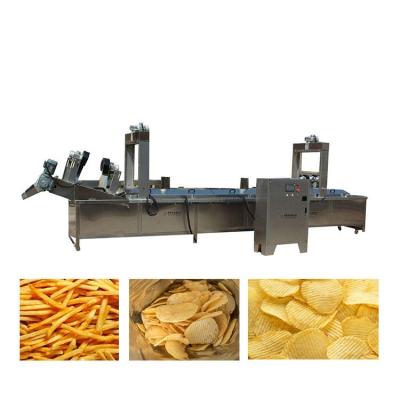 Chine Pomme de terre semi automatique Chips Machine Frozen French Fries faisant la machine à vendre