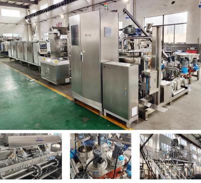 Chine de 380Volt sucrerie automatiquement Gelifie faisant la machine Jelly Gummy Production Line à vendre