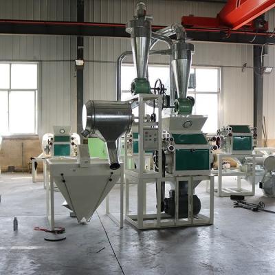 Chine Machine fine primaire industrielle 14kw de minoterie du maïs 100-500kg/H à vendre