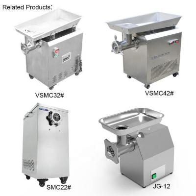 Chine Tout le type hache-viande 12 de viande machine 4kw de la transformation de la viande 22 32 42 52 à vendre