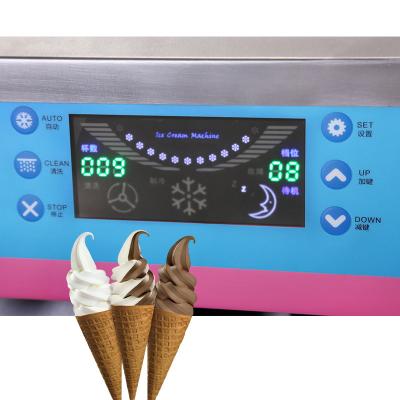Chine Le PLC a commandé la machine rouge de petit pain d'acier inoxydable de fabricant de crème glacée à vendre
