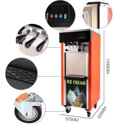 Chine Machine bon marché de crème glacée mou à vendre des machines de casse-croûte à vendre