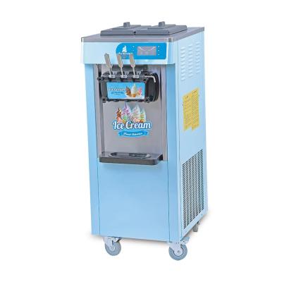 Chine crème glacée modèle de vente chaude de machine de plancher de 3 saveurs avec le compresseur avec le double système de compresseur à vendre à vendre