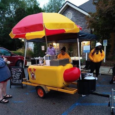 Chine Acier inoxydable de chariot de support de hot-dog de machines occasionnelles de casse-croûte à vendre