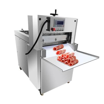 Chine Coupeuse de viande congelée industrielle électrique entièrement automatique en acier inoxydable 304 à vendre
