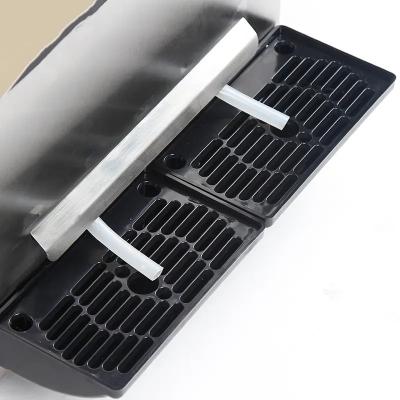 Chine Commercial de l' acier inoxydable double réservoir Slush Machine glacier écraser 1000w à vendre