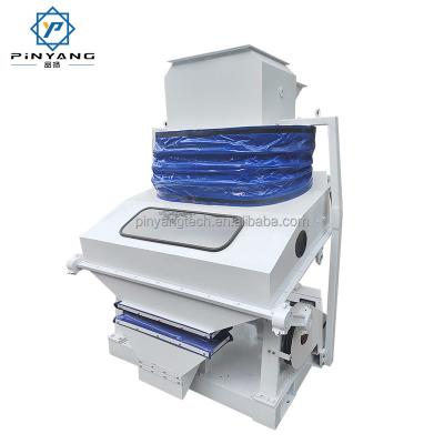 China Automatic TQSX125 Gravity Destoner Machine 8T/H Suction Type Seed Cleaning Grain Seed Specific Destoner for sale