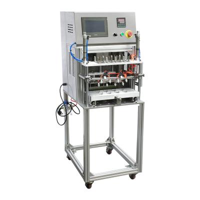 Китай Машина точное 650W Lidding подноса машины уплотнителя подноса еды термостата вертикальная продается