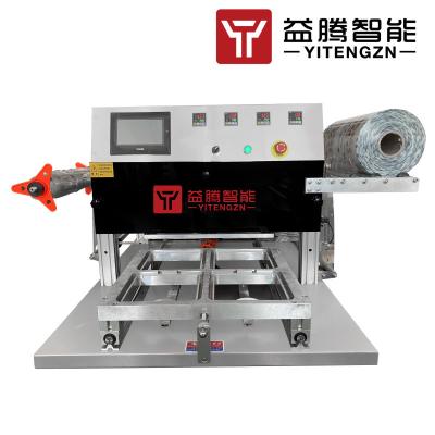 China Van de Lunchtray sealing machine van ISO9001 1800W van de het dienbladhitte de verzegelaar Thermocontrolemechanisme Te koop