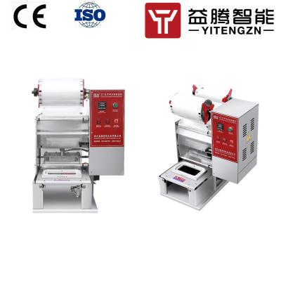 China Schnellimbiss-Tischplatten-Tray Sealer Nitrogen Gas Flushing-Maschine 220V 500W zu verkaufen